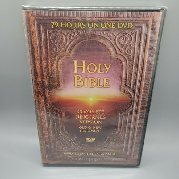 Media | Holy Bible Complete King James Version Old New Testament Dvd ...